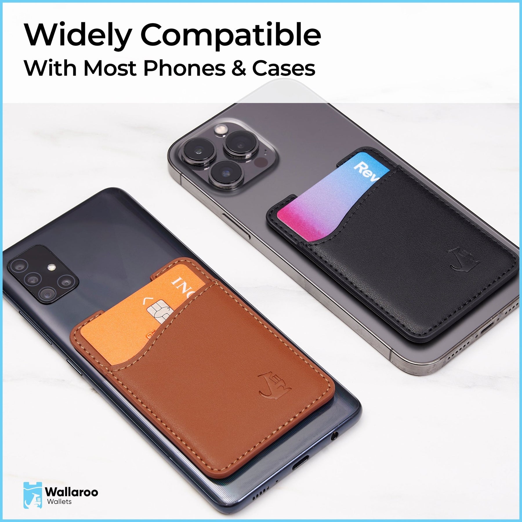 Wallaroo Wallets - Luxury Leather Cell Phone Wallets